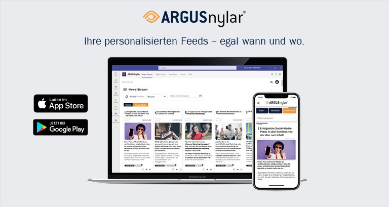 Personal newsfeeds for everyone at your company | ARGUS DATA INSIGHTS