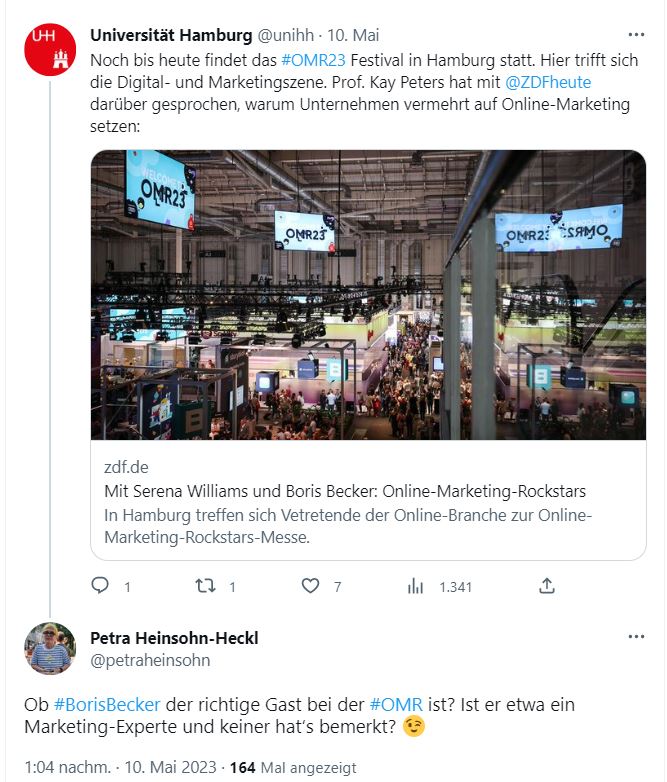 Mediale Auswertung OMR 2023 - Smart Media Insights